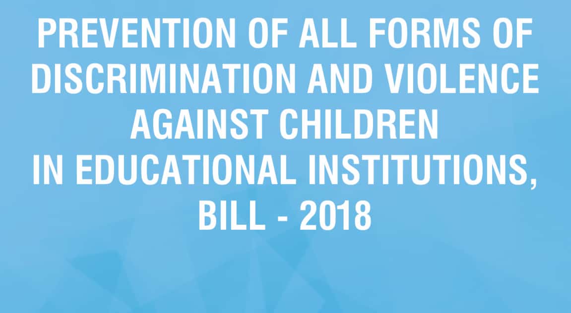 Prevention of Discrimination and Violence against Children – National ...